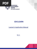 MyLearning LEARNER S Quick Guide | PDF | Login | User (Computing)