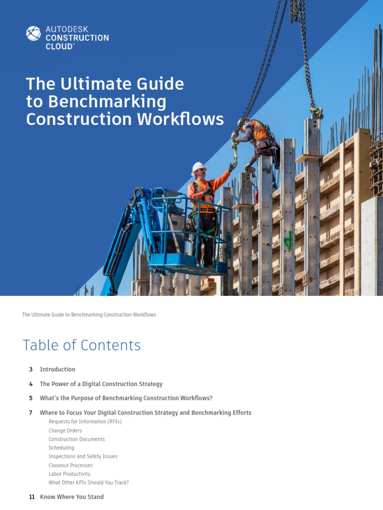 Ultimate Guide To Benchmarking Construction Workflows | PDF