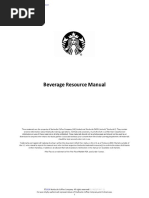 Starbucks Barista Cheat Sheet | PDF | Tea | Hot Drinks