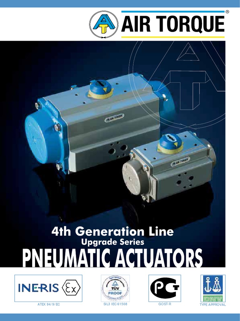 Air Torque 4THGU-E-06 | PDF | Valve | Actuator