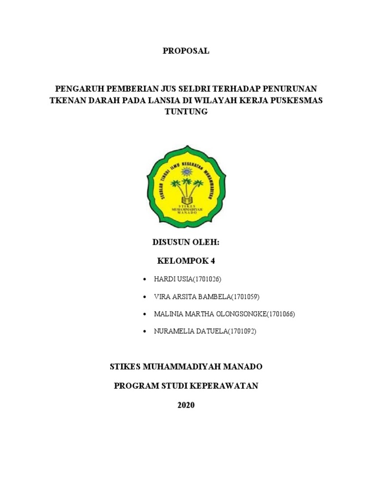 Proposal Kelompok Iv | PDF
