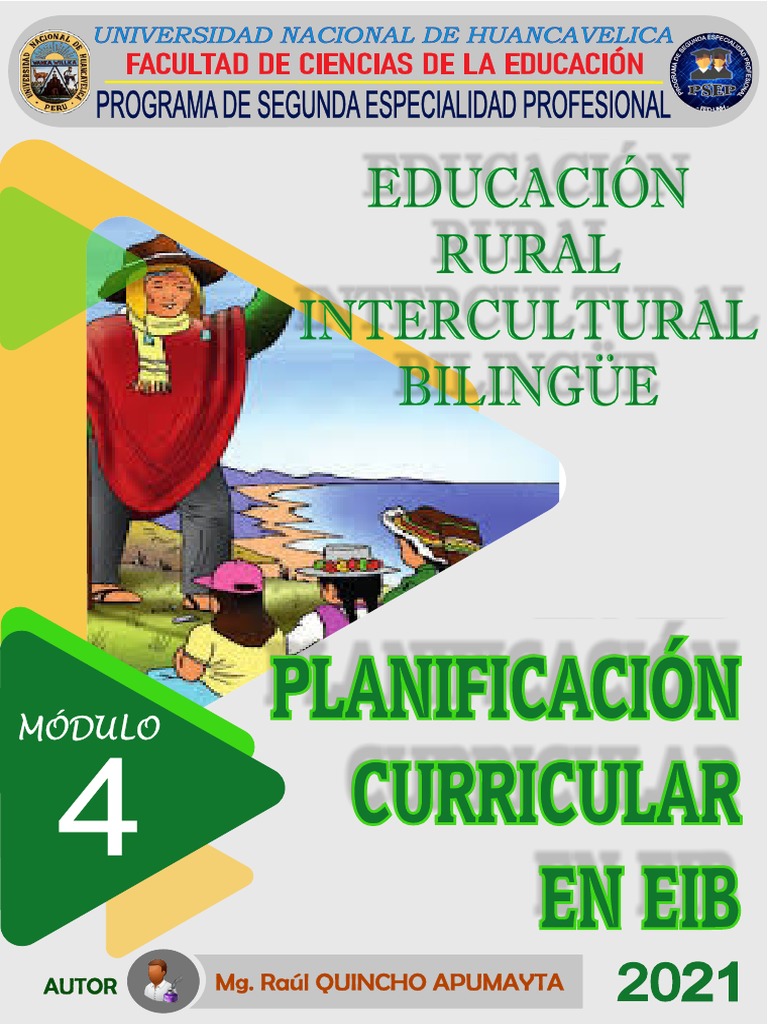 4 - Módulo - Erib - Planificación Curricular en Eib - 2021 | PDF | Plan de estudios | Salón de ...