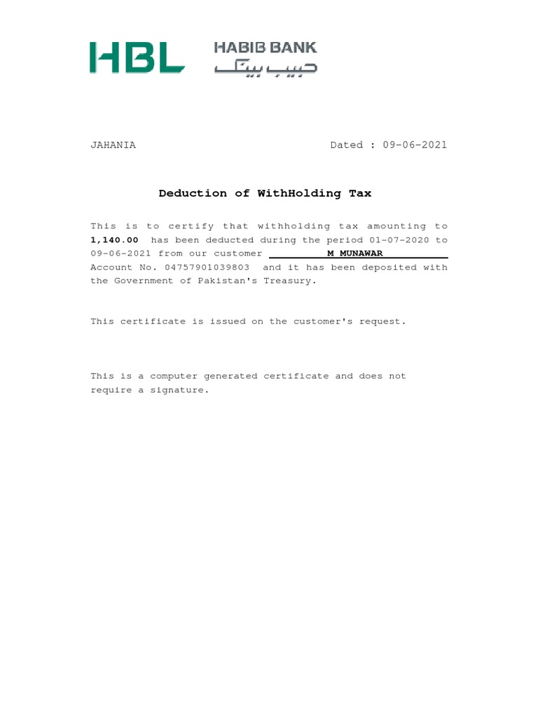 WHT Certificate 09-06-2021T13 48 02 | PDF