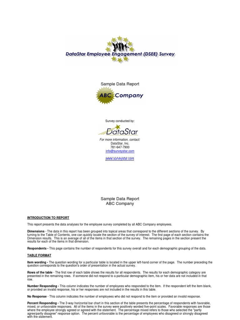 Employee Survey Insights | PDF | Table (Database) | Percentage