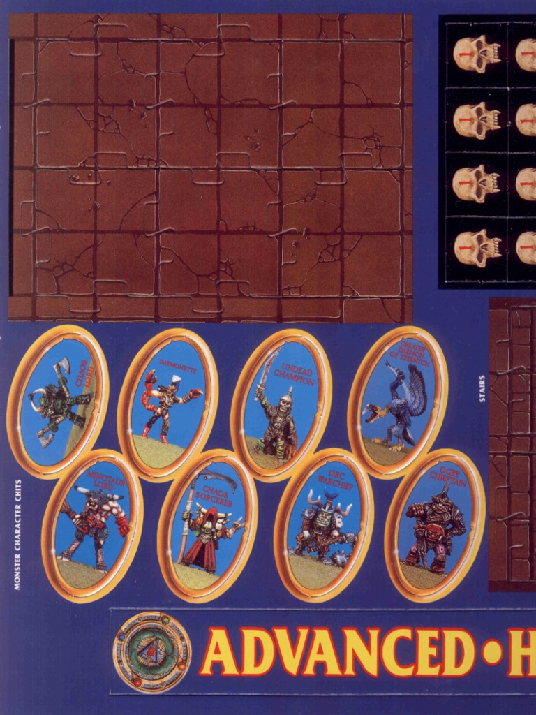 Advanced HeroQuest - Tiles | PDF