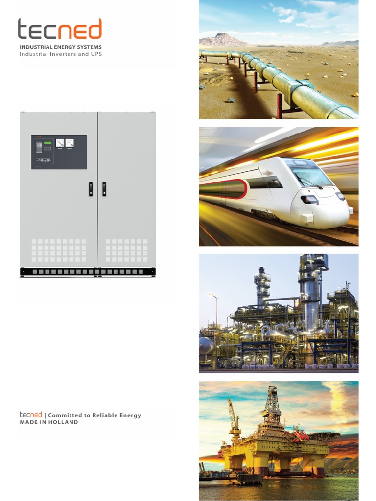 TECNED Industrial Inverters UPS | PDF | Power Inverter ...
