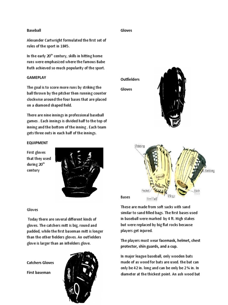 Baseball | PDF | Teams | Ball And Bat Games