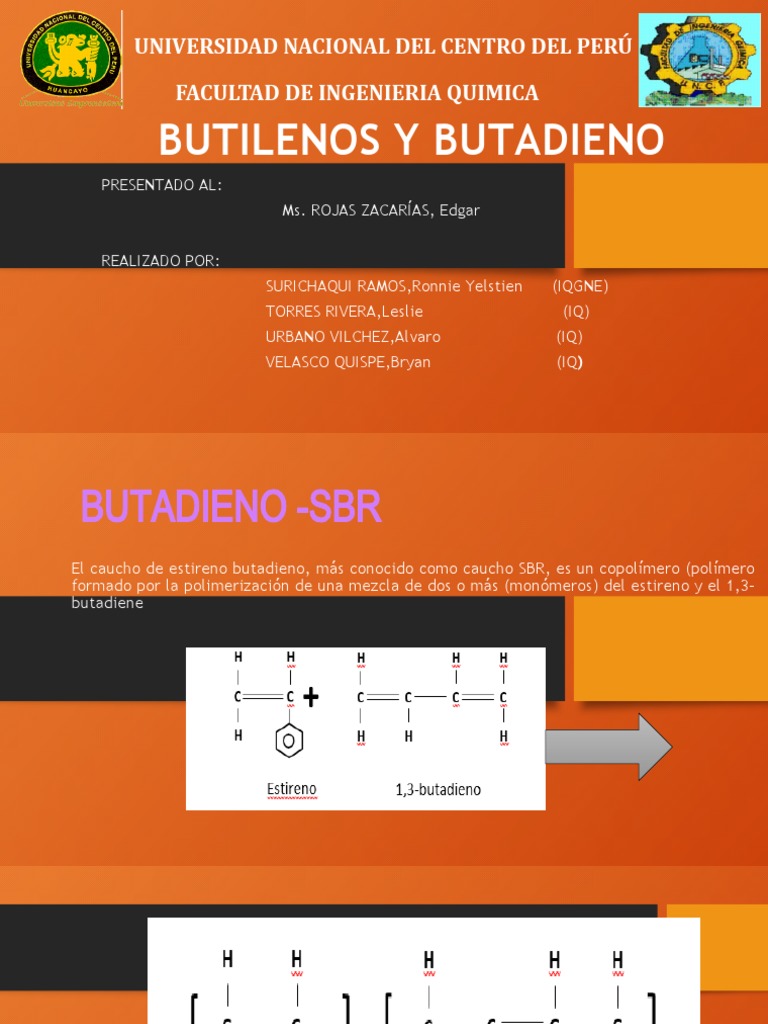 Derivado Del Butileno y Butadieno | PDF | Sustancias químicas | Química ...