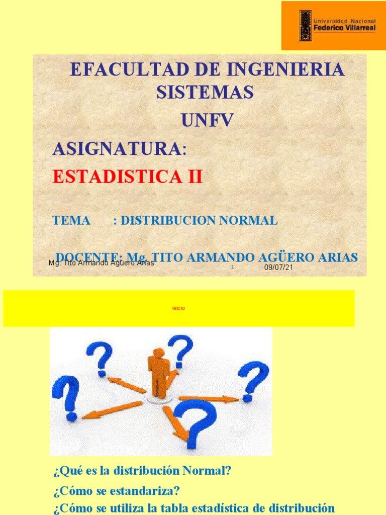 Actual Distribucion Normal | PDF | Distribución normal | Función de ...