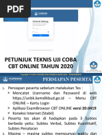 Tutorial CBT Di SIDIKMU - Cetakan 3 | PDF | Karier & Perkembangan