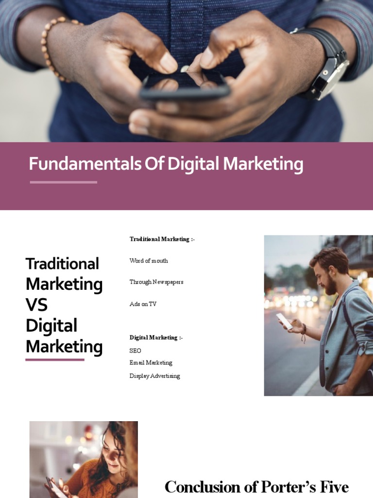 Digital vs Traditional Marketing Guide | PDF | Digital Marketing ...