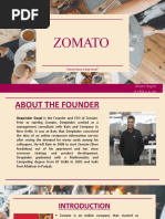 Zomato CASE STUDY | PDF | Marketing Strategy | Startup Company