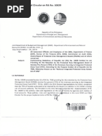 DENR Organizational Chart | PDF | Business | Government
