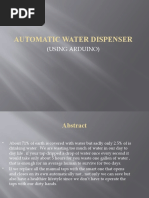 Automatic Water Dispenser Using Arduino | PDF | Field Effect Transistor ...