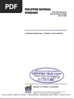 OIML Alcoholometric Tables | PDF