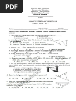 3rd-Summative-Test Math 7 Q4 | PDF | Variance | Mode (Statistics)