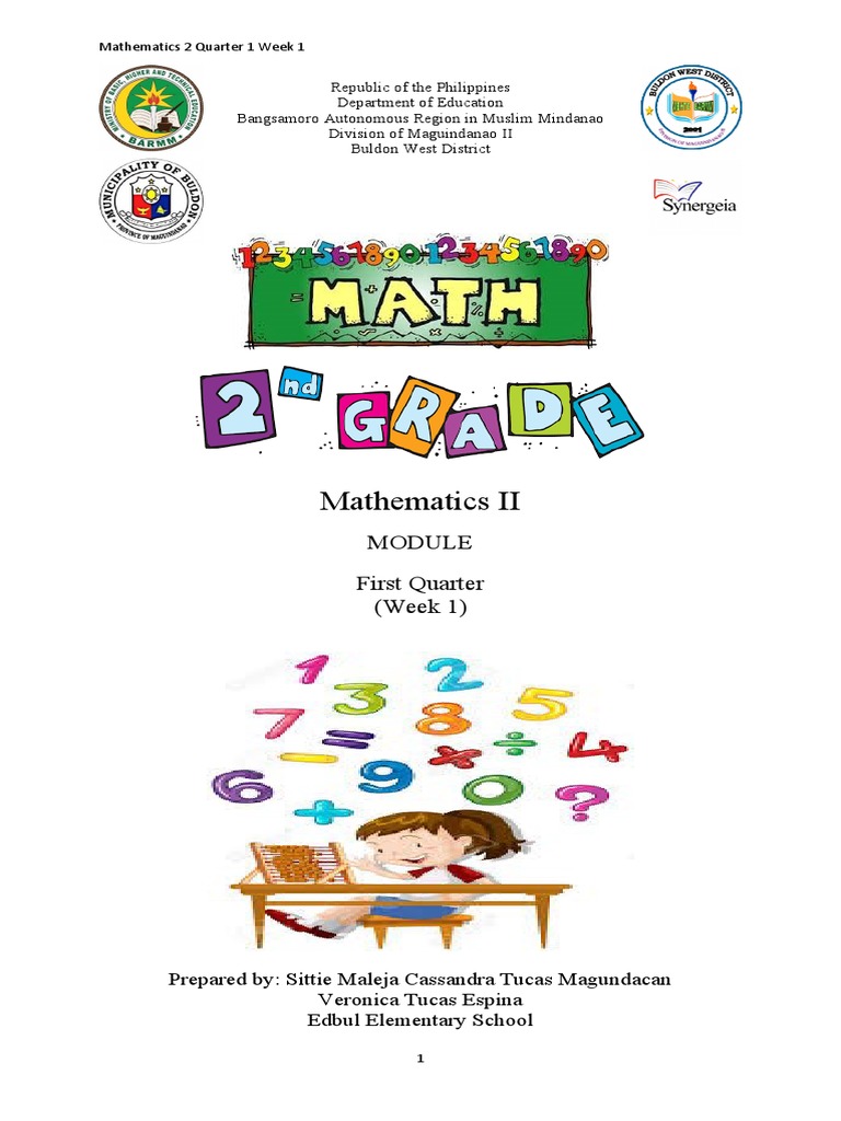 Math Week 1 | PDF | Numbers | Communication