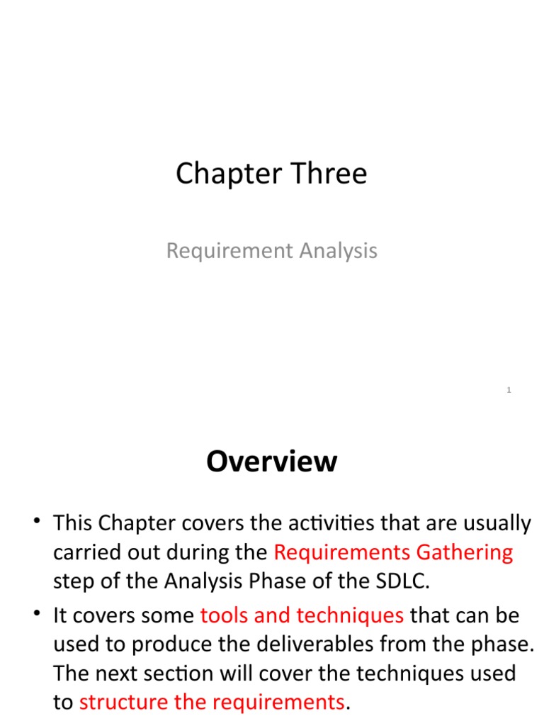 Chapter Three: Requirement Analysis | PDF | Data Model | Conceptual Model