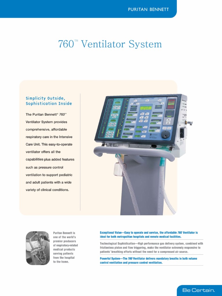 Refurbished Puritan Bennett 760 Ventilator | PDF