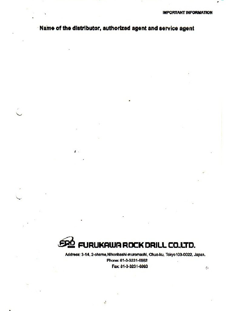 PCR 200 Operation and Workshop Manual | PDF