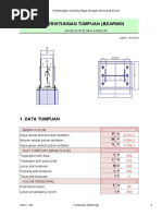 Perhitungan Base Plate Dan Angkur | PDF