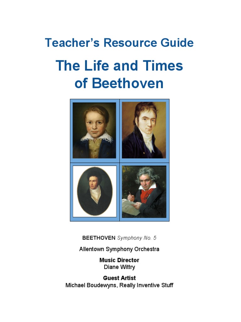 The Of: Life and Times Beethoven | PDF | Musical Forms | Classical Music