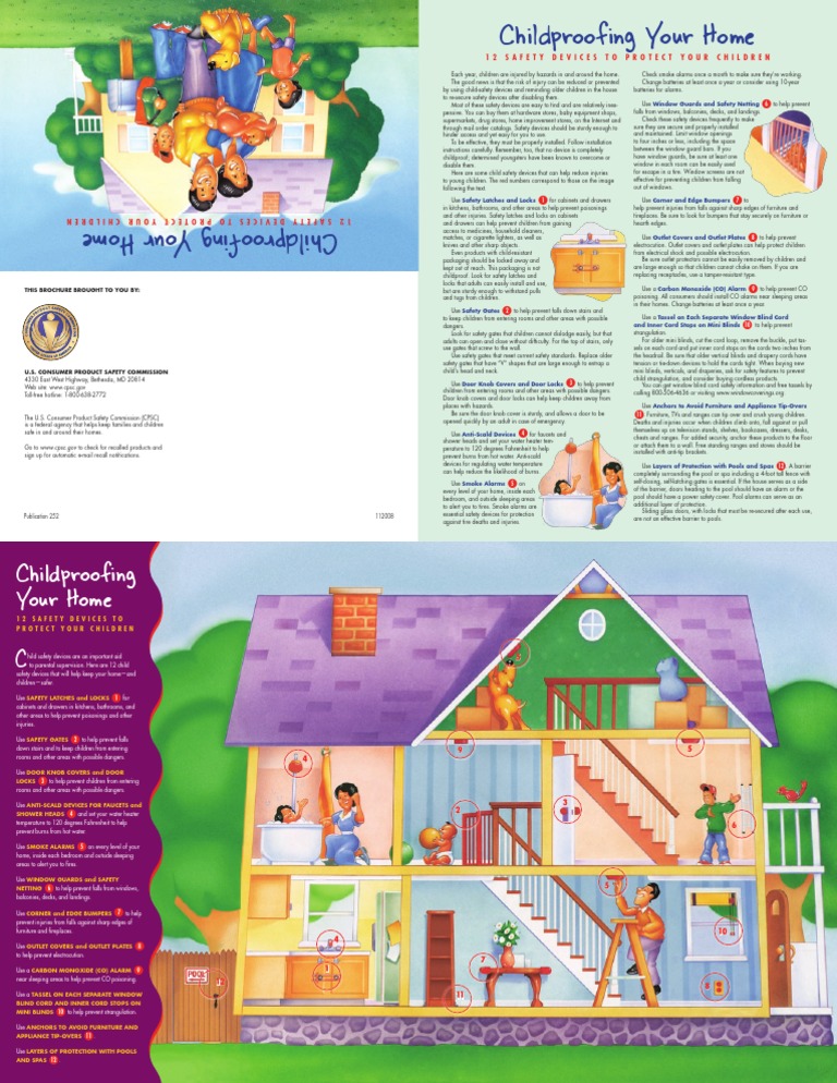 12 Safety Devices To Protect Your Children: This Brochure Brought To ...