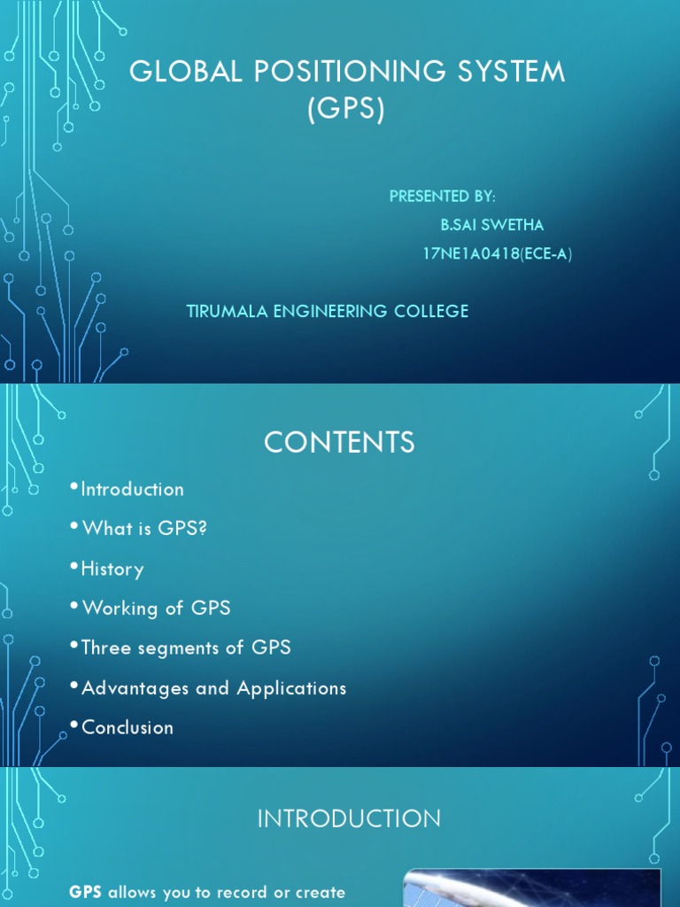 Understanding Global Positioning System (GPS) | PDF | Global ...