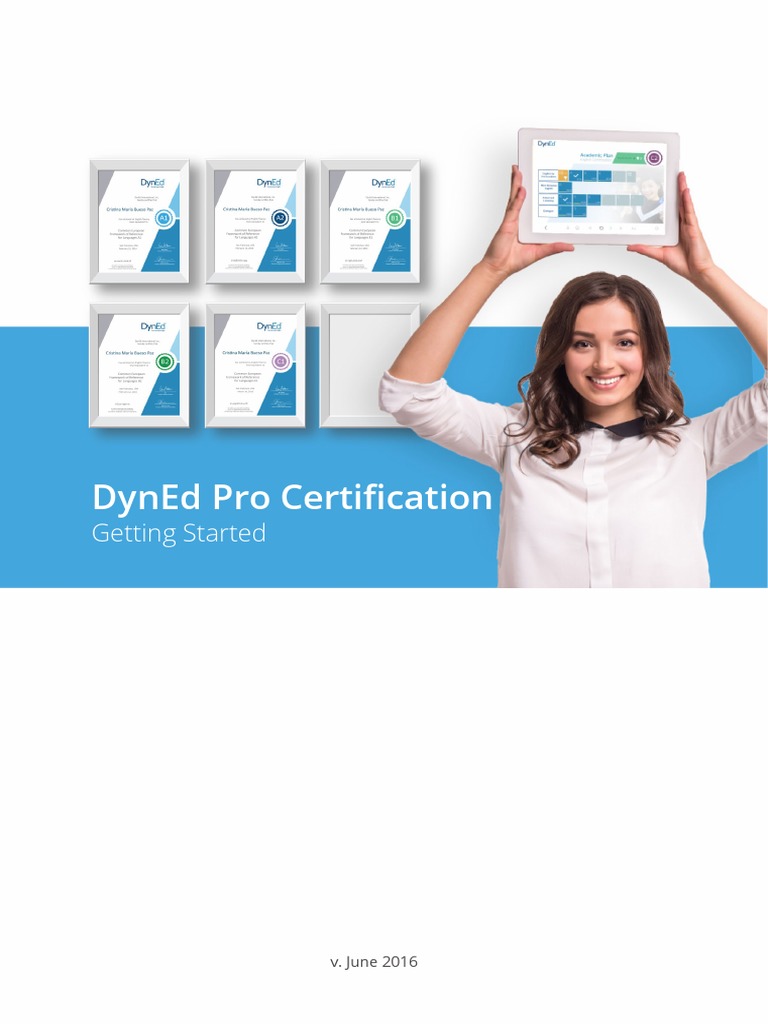 DynEd Pro Certification Getting Started | PDF | Computing And ...