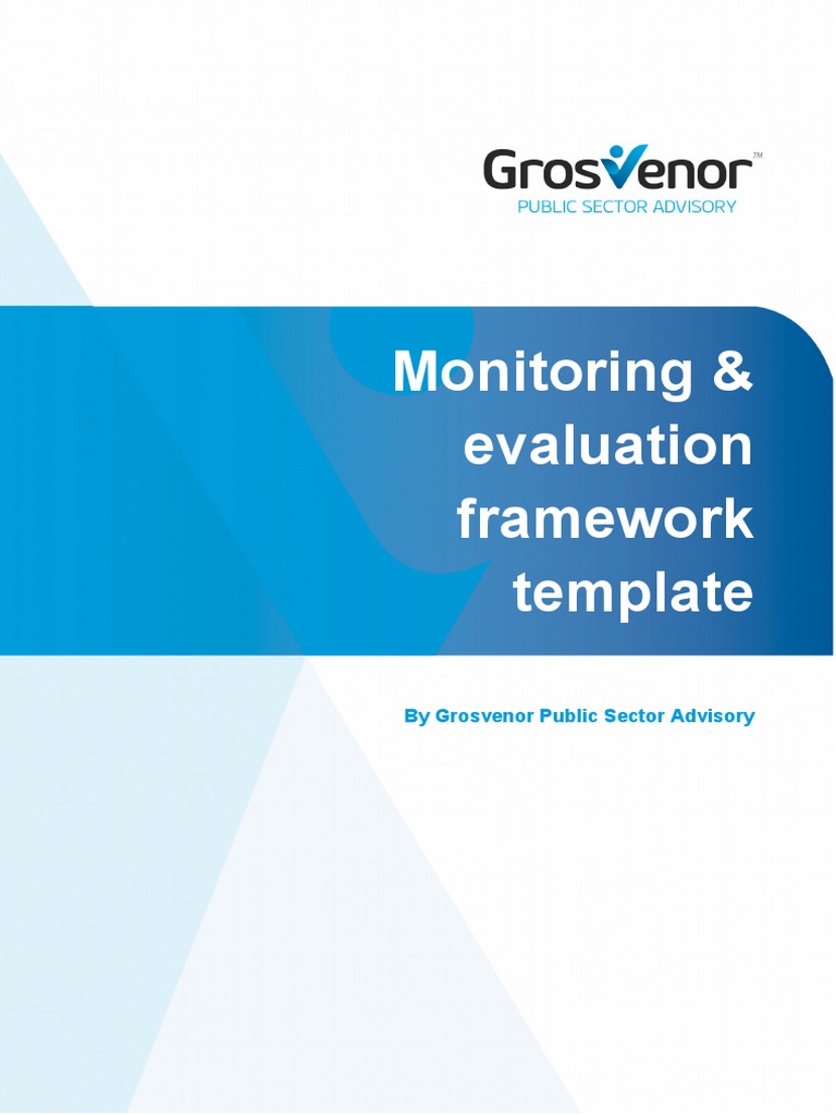 Monitoring and Evaluation Framework | PDF | Program Evaluation | Scope ...