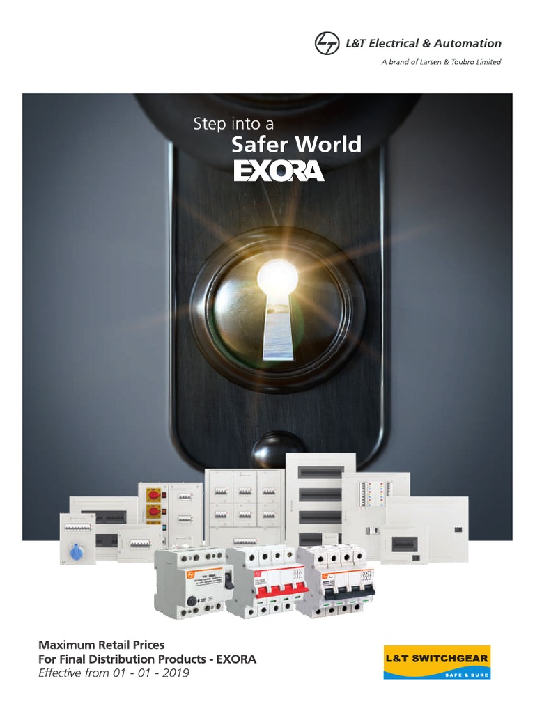EXORA Price List 01jan2019 | PDF | Electrical Equipment | Power Engineering