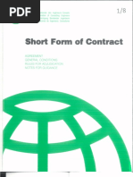 FIDIC Short Form (Green Book) 2021 2nd Ed GC | PDF
