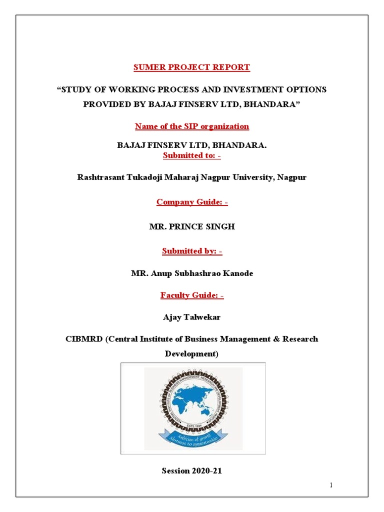 Anup S Kanode | PDF | Swot Analysis | Investor