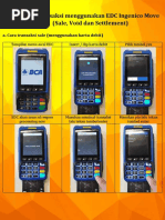 Petunjuk Penggunaan Mesin EDC Android BRI | PDF
