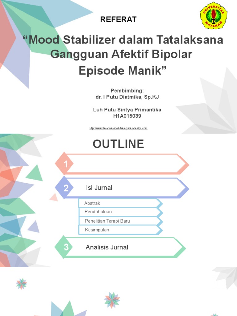 Mood Stabilizer | PDF | Gaya Hidup