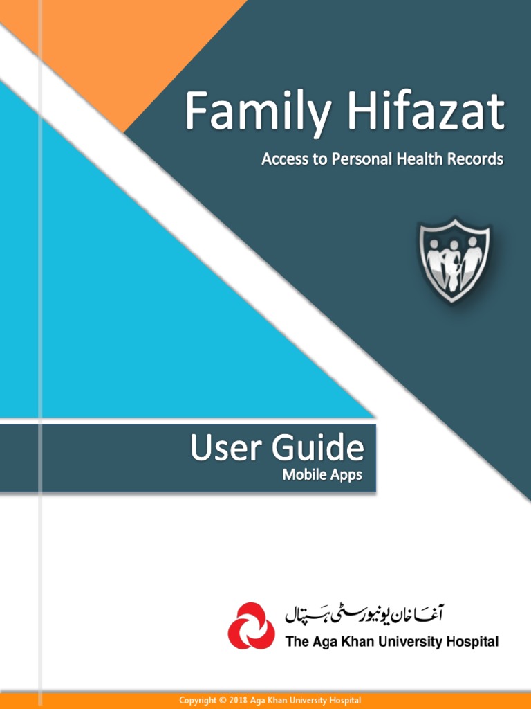 Family Hifazat Patient Portal - User Guide Mobile Apps | PDF | Login ...