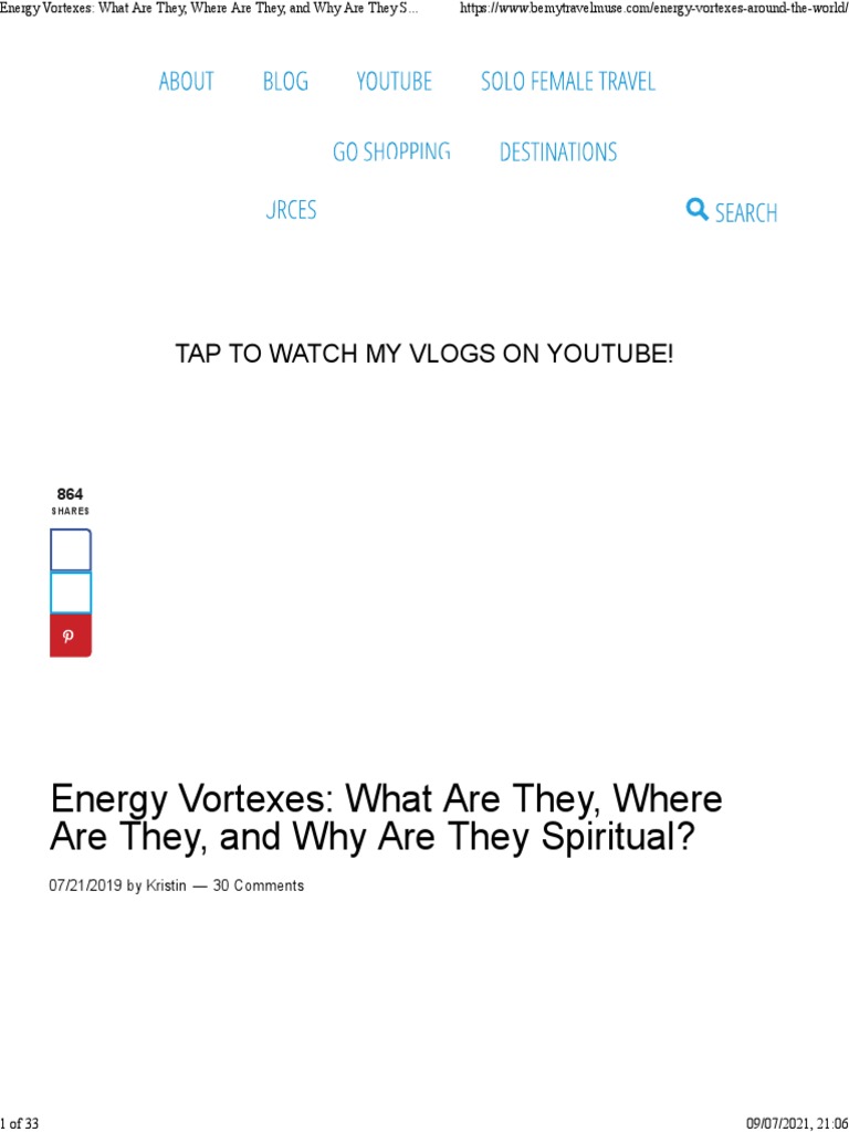 Energy Vortexes: What Are They, Where Are They, and Why Are They ...