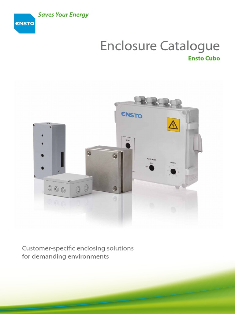 Enclosure Catalogue: Customer-Specific Enclosing Solutions For ...