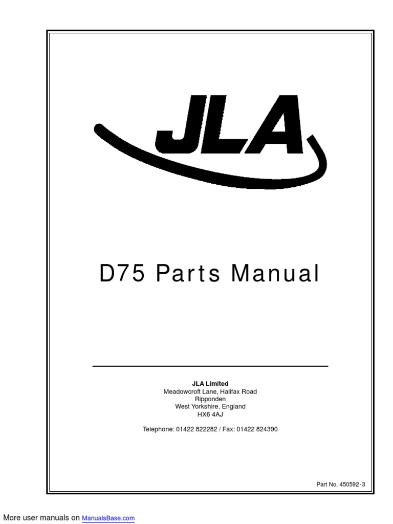 D75 Parts Manual: More User Manuals On | PDF | Electrical Connector | Belt (Mechanical)