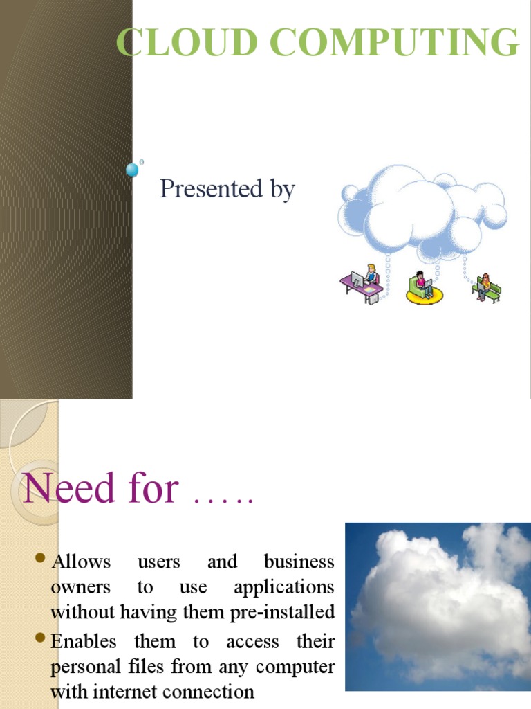 Cloud Computing: Access Anywhere, Anytime | PDF