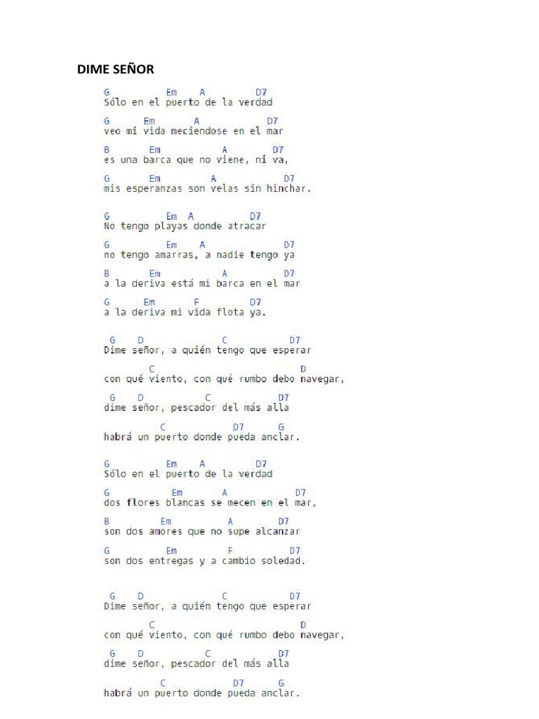 Dime Señor En Que Te Puedo Servir Letra Y Acordes Sale | innoem.eng.psu.ac.th