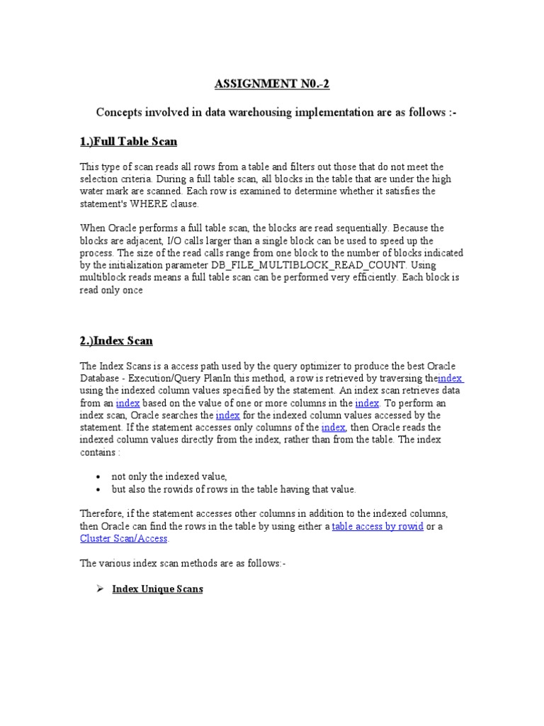 Assignment N0 | PDF | Database Index | Parallel Computing