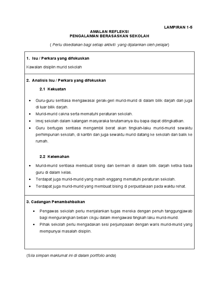 Refleksi 4 | PDF