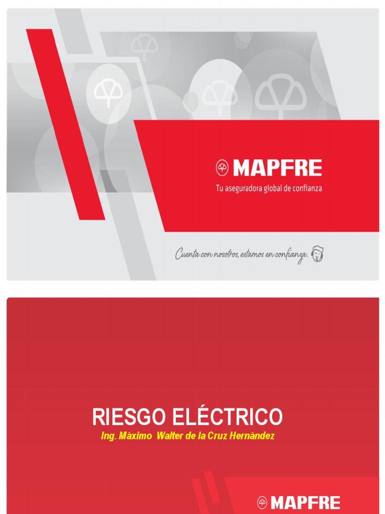 SEGURIDAD y RIESGO ELÉCTRICO MAPFRE ENERO 2018 2y3 Horas | PDF ...