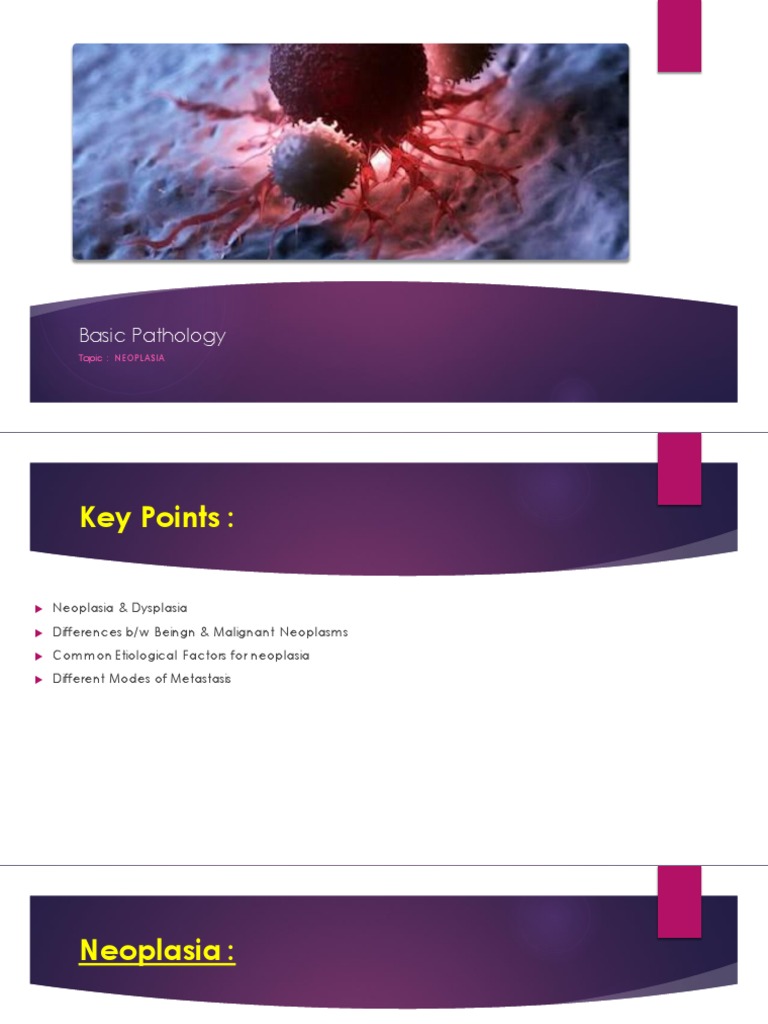 Pathology Neoplasia | PDF | Neoplasms | Benign Tumor