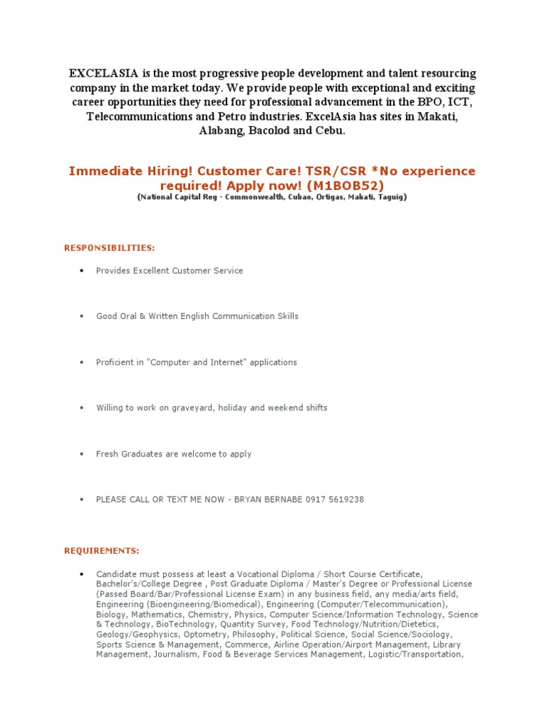 EXCELASIA Is The Most Progressive People Development and Talent ...