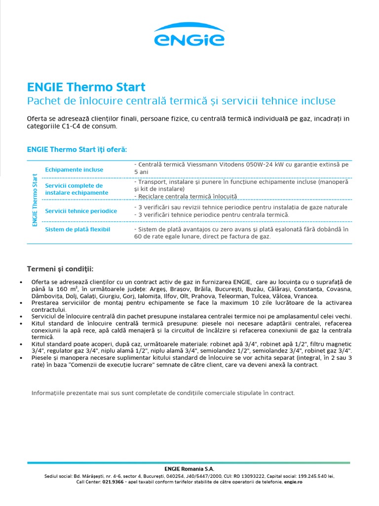 Engie Thermo Start | PDF