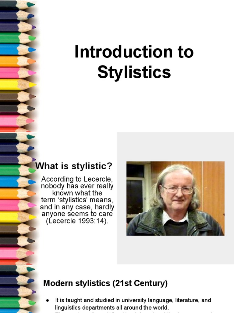 An Introduction to Stylistics: Exploring the Interconnected Levels of ...