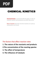 LHHW Kinetics | PDF | Reaction Rate | Adsorption
