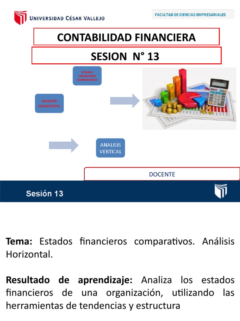 Sesión 13 Contab Financiera | PDF | Estado financiero | Contabilidad